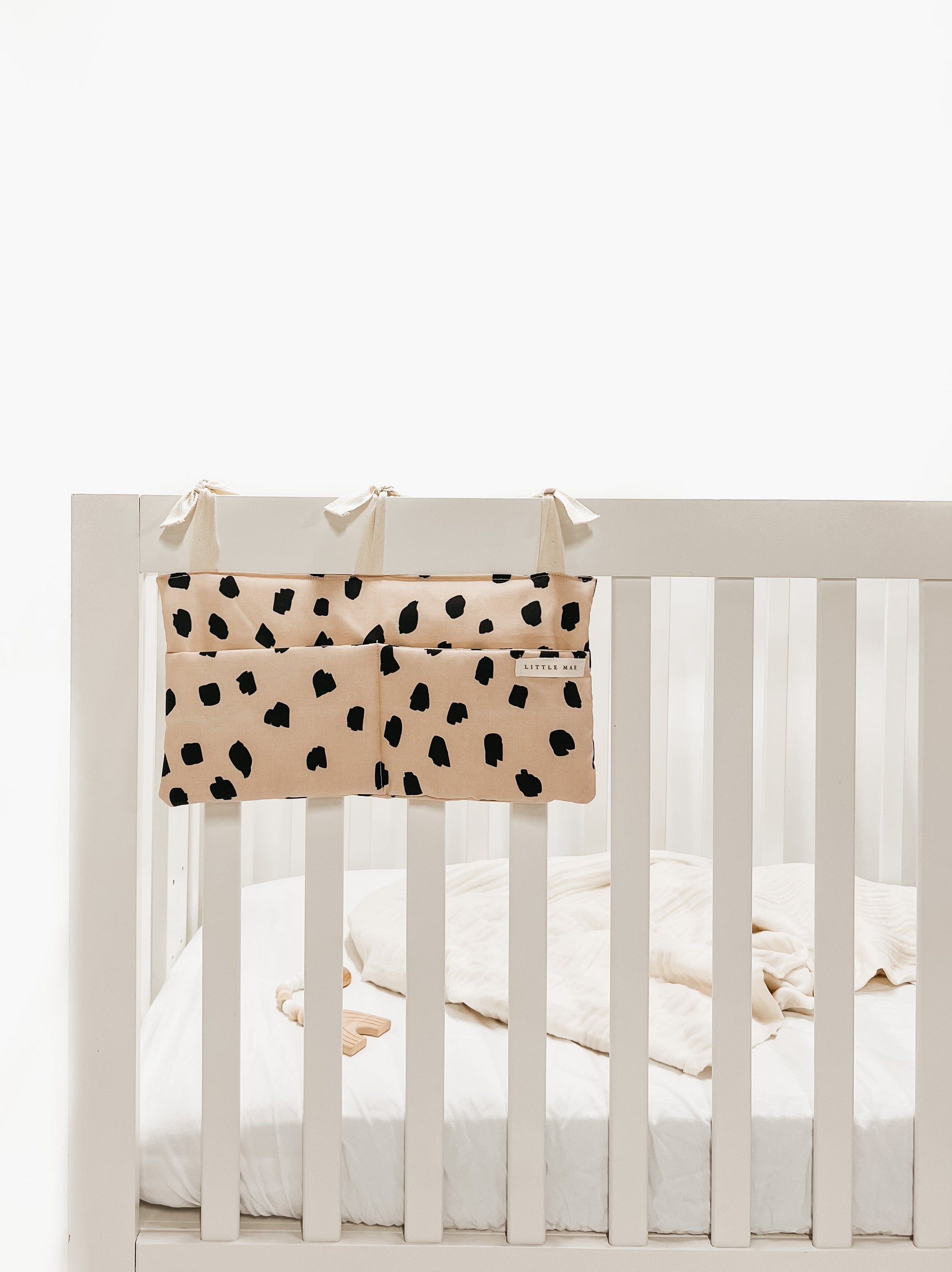 Sahara Baby Crib Diaper Caddy Storage Organizer Nursery Room