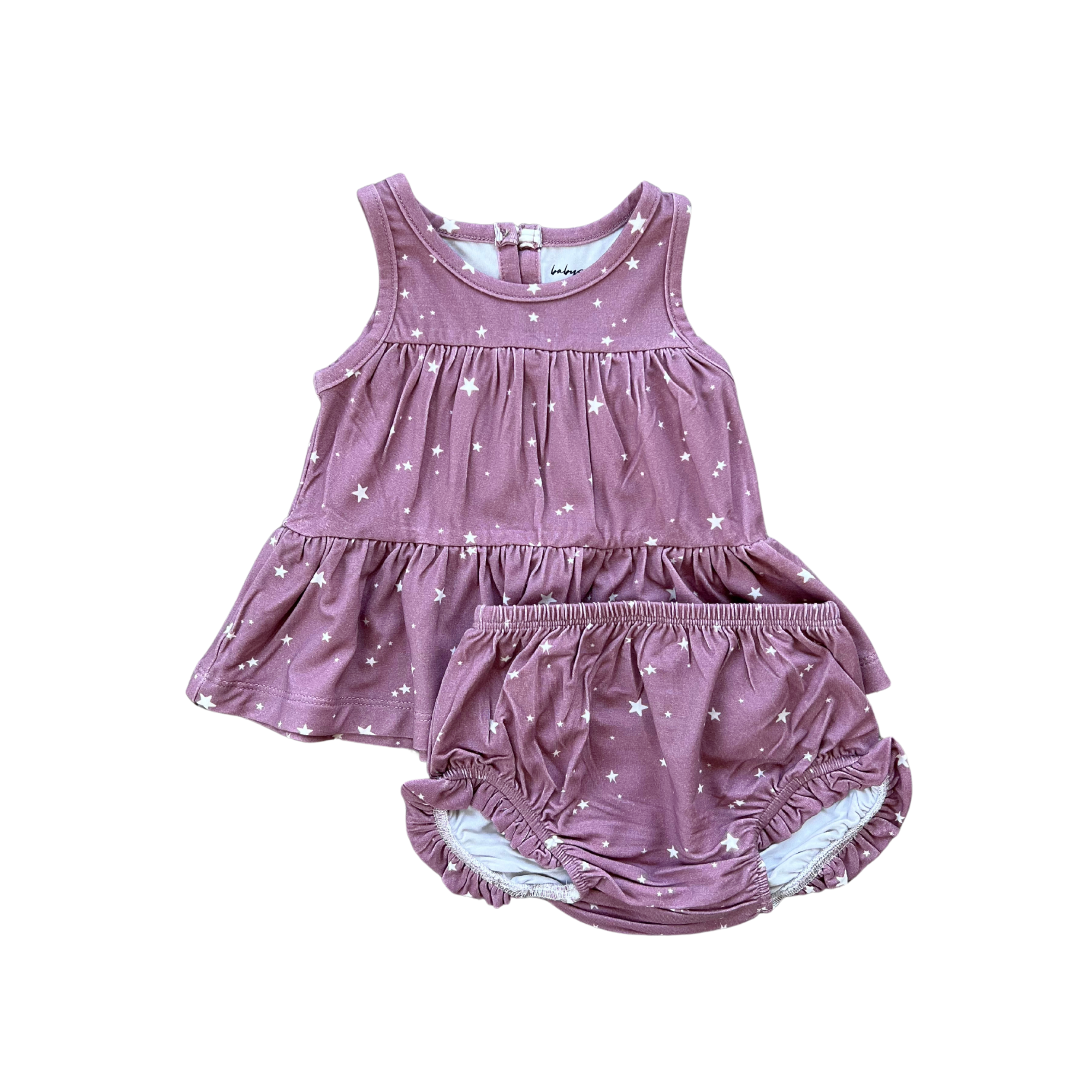 Double Peplum Tank Set