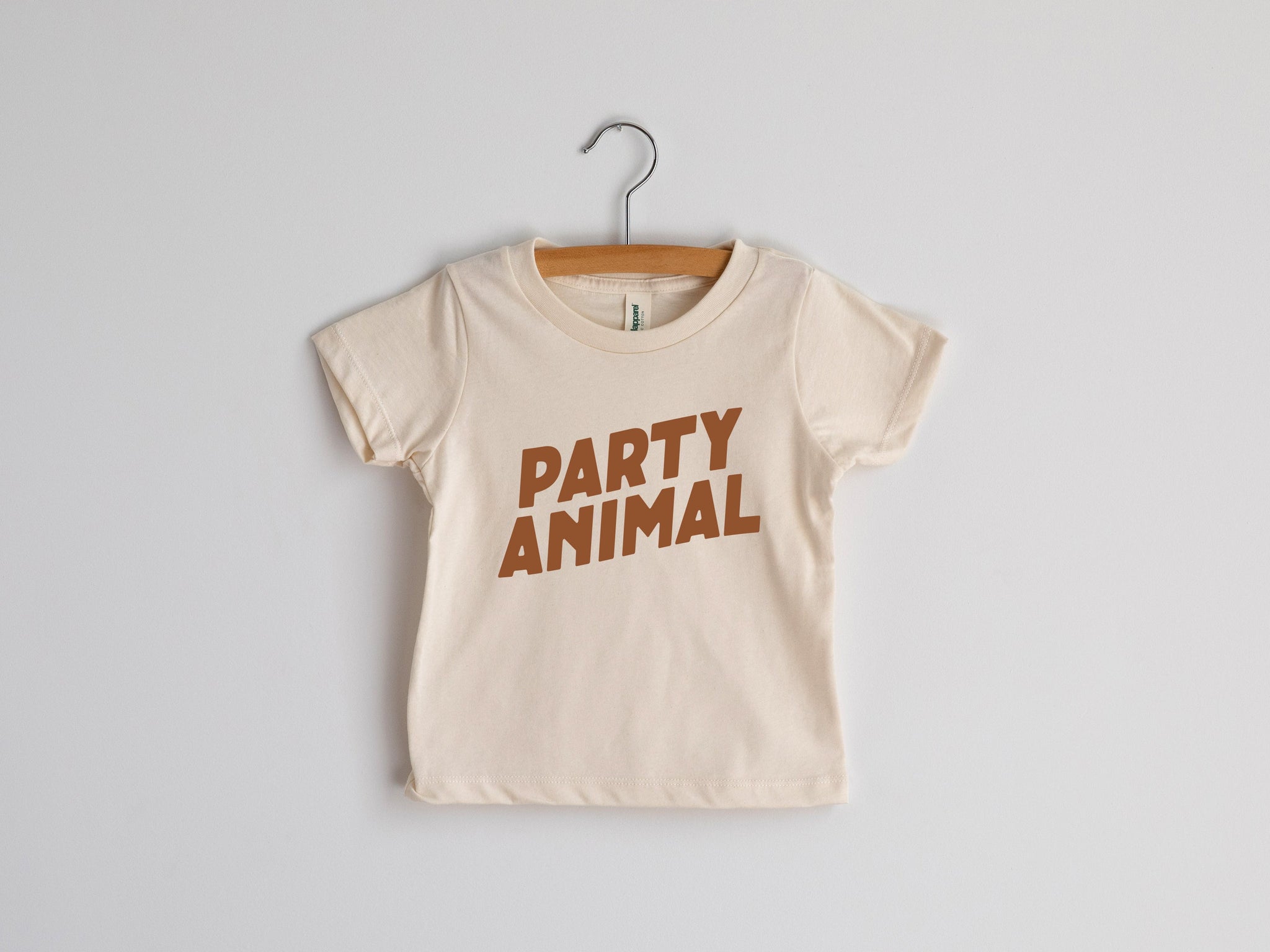 Party Animal Cream Organic Baby & Kids Tee