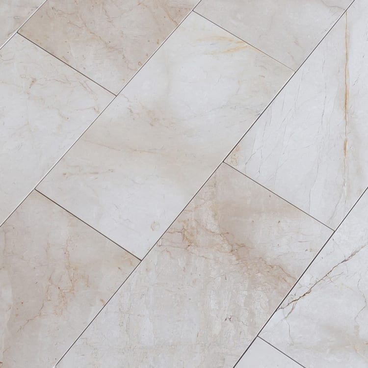 Calista Cream Light Beige Marble Floor and Wall Tile - Livfloors Colle