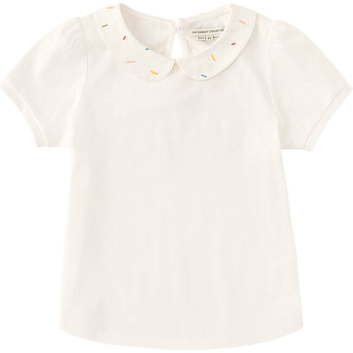 Organic Cotton Sprinkle Polo - Bright White